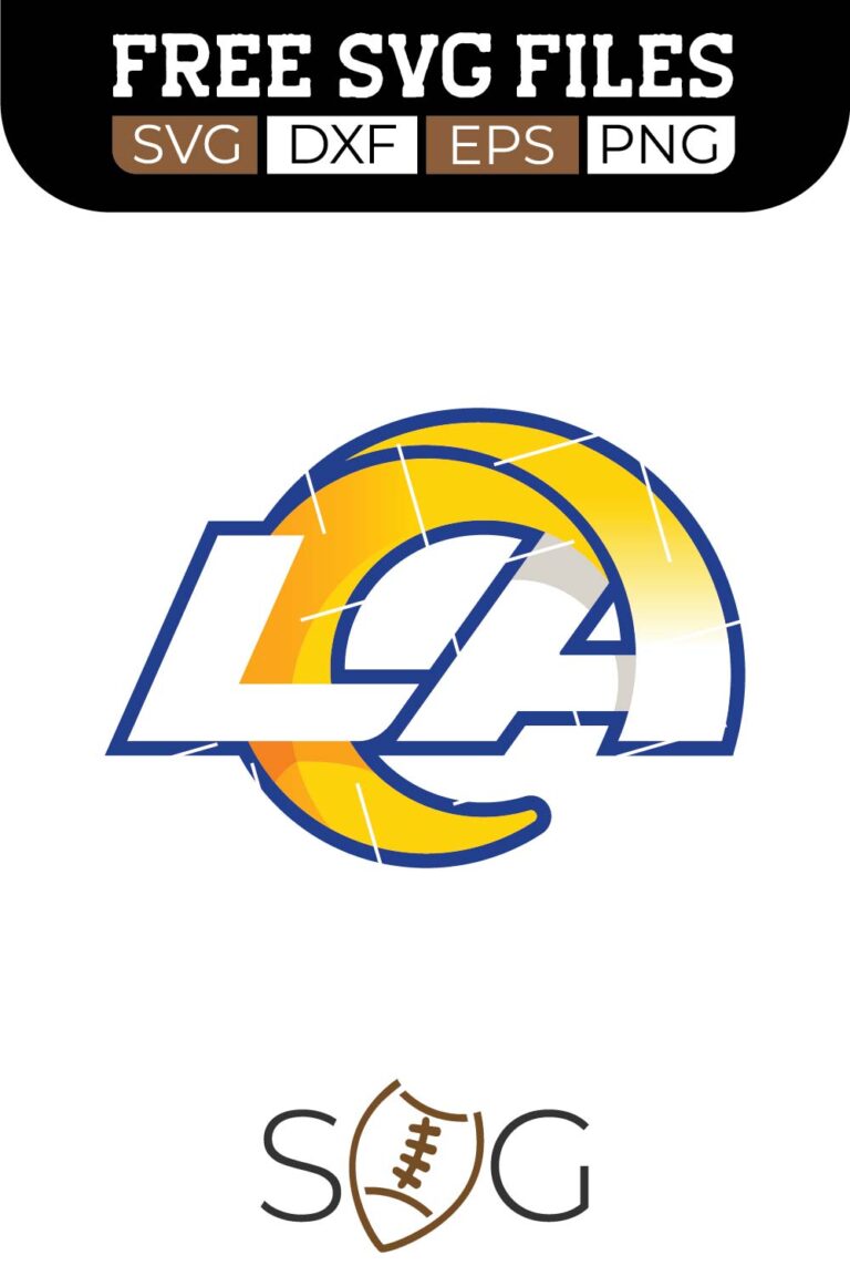 Los Angeles Rams SVG Cut Files Free Download | FootballSVG.com