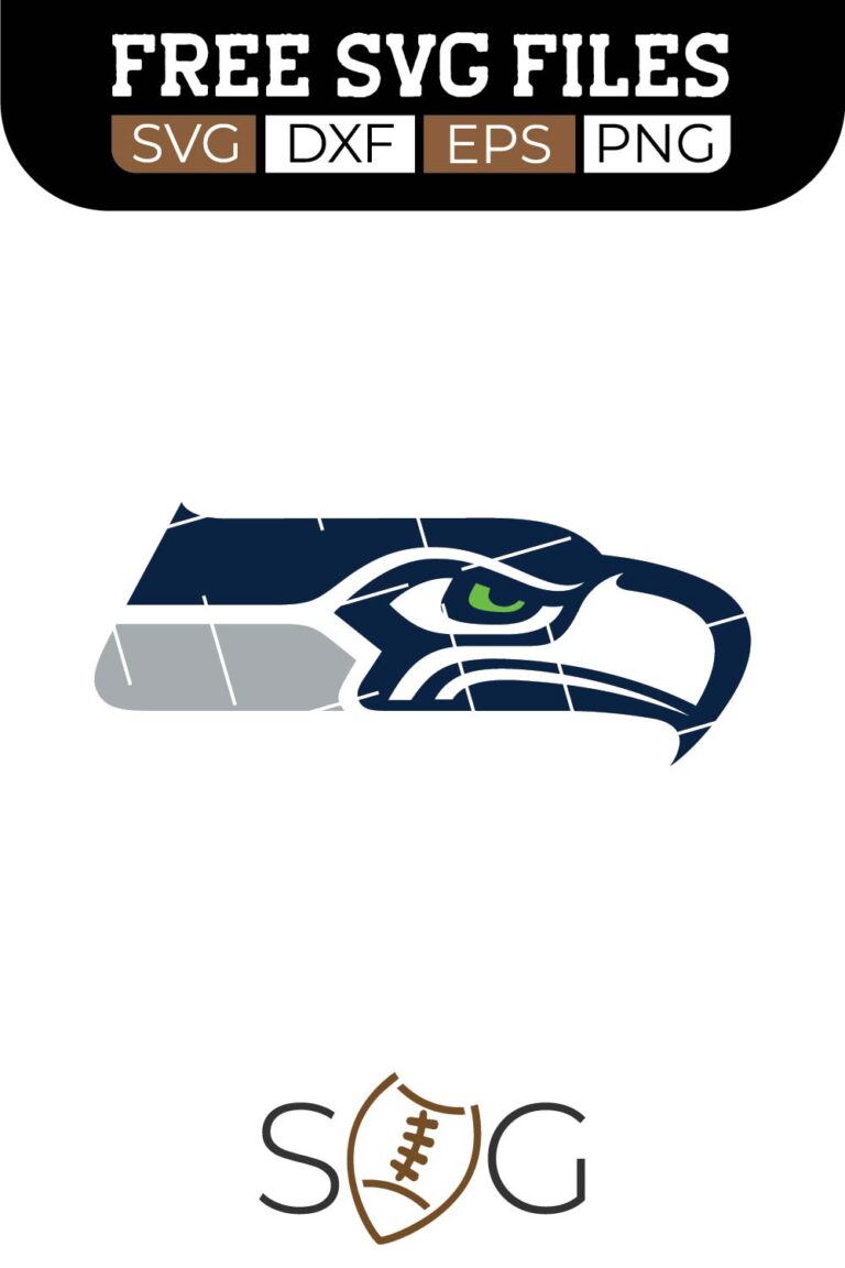 Seattle Seahawks SVG Cut Files Free Download | FootballSVG.com