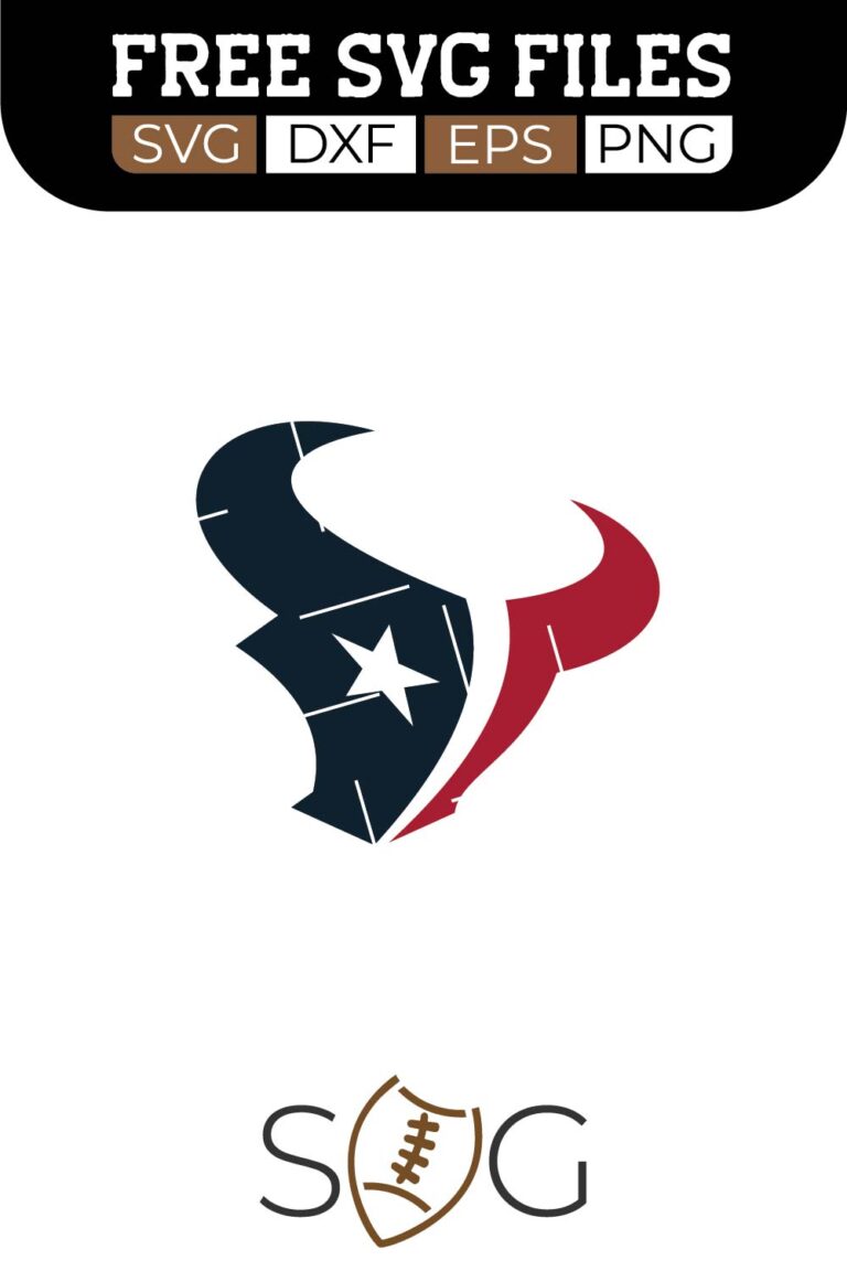 Houston Texans SVG Cut Files Free Download | FootballSVG.com