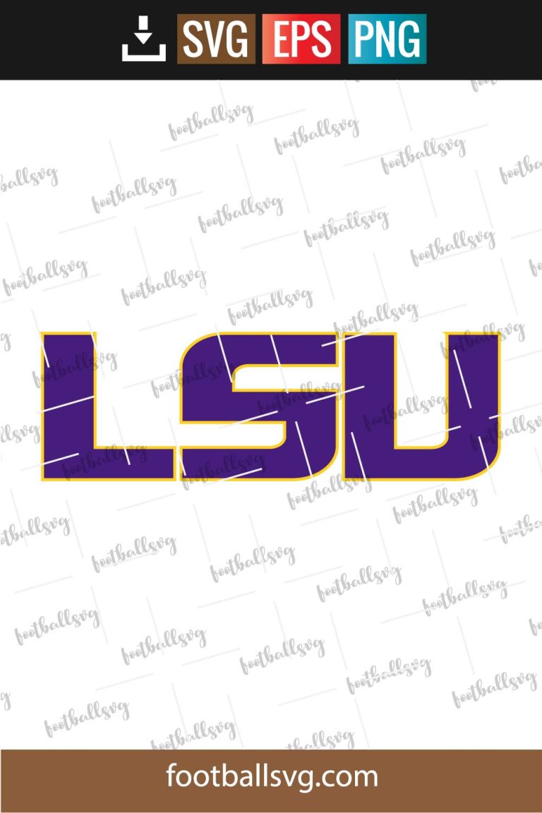Lsu Tigers Svg | FootballSVG.com