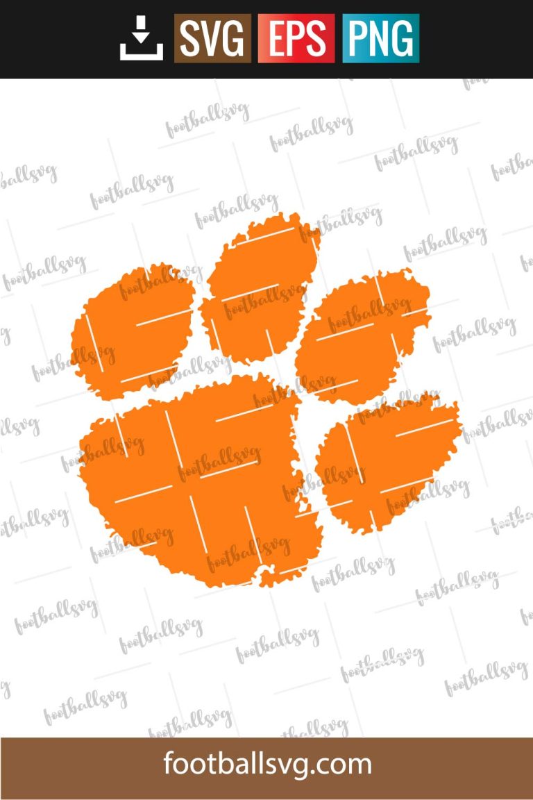 Clemson Tigers Svg | FootballSVG.com