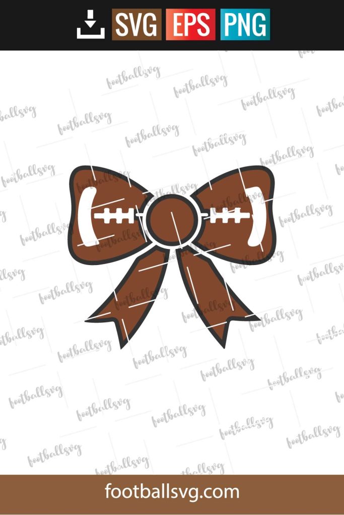Football Bow Svg | FootballSVG.com